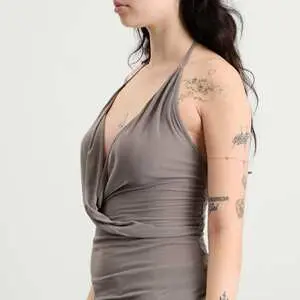 Rick Owens Draped Open Back Top