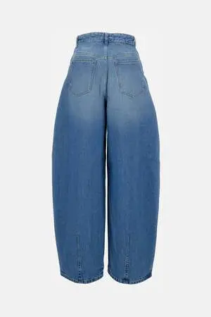 Jacquemus Le De Nimes Oval Jeans - Sky Blue