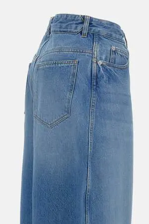 Jacquemus Le De Nimes Oval Jeans - Sky Blue
