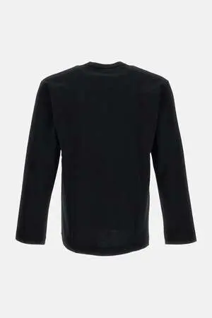 Play Comme Des Garcon Red Heart Emblem T-shirt - Black
