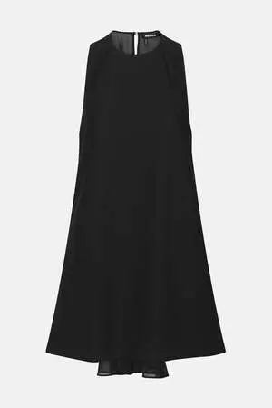 ROTATE BY BIRGER CHRISTENSEN Rotate Crepe Trapeze Dress