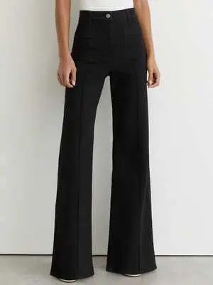 REISS Sakura Patch Pocket Flared Jeans