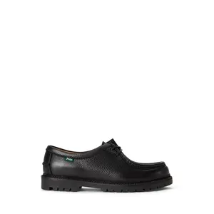 Ralph Lauren Jett Tumbled Leather Moc-toe Shoes
