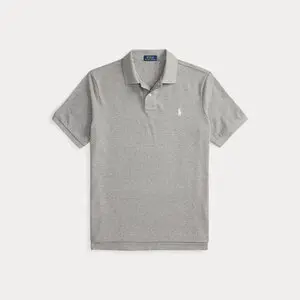 Ralph Lauren The Iconic Classic Fit Mesh Polo - Rain Heather