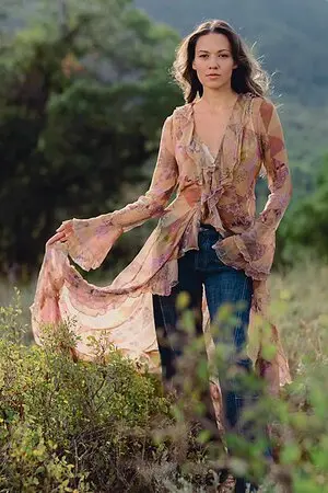 Free People Heirloom Printed Maxi Top
