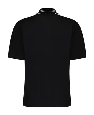 Moncler Logo Patch Short-sleeved Polo Shirt