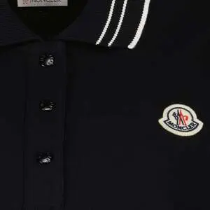 Moncler Logo Patch Short-sleeved Polo Shirt