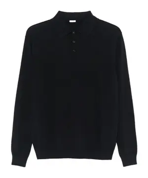 Malo Buttoned Collar Polo Shirt - Blue