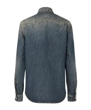 Fendi Washed Denim Shirt