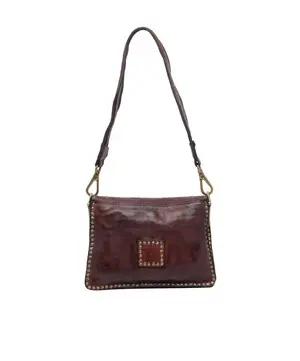 CAMPOMAGGI Agnese Studded Shoulder Bag