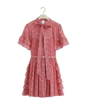 Dior Short Sleeve Dresses