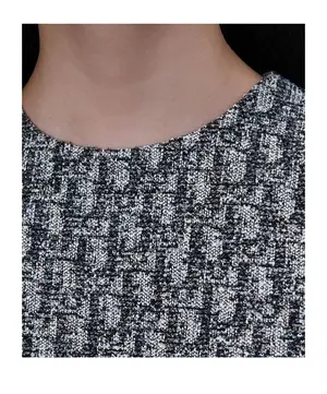 Dior Sleeveless Round Neck Dress With Pocket Detail