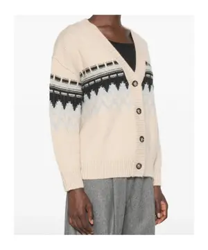 ALLUDE V-neck Cardigan