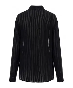 Patrizia Pepe Dévoré Oversized Shirt