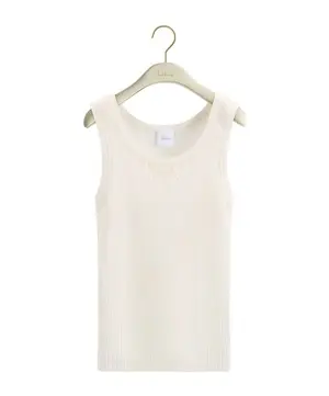DIOR Dior Embroidered Fitted Tank Top