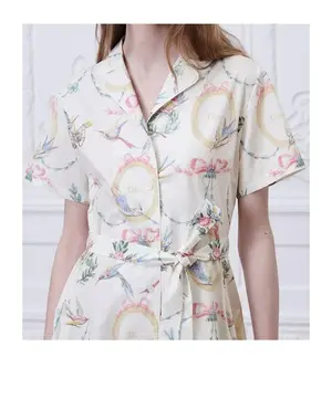 Dior Shirtdress With Médaillon Motif