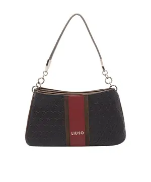 Liu Jo Zippered Shoulder Bag - Deep Brown