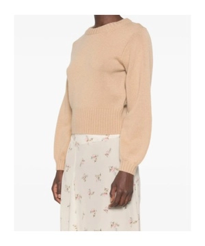 ALLUDE Long-sleeved Sweater