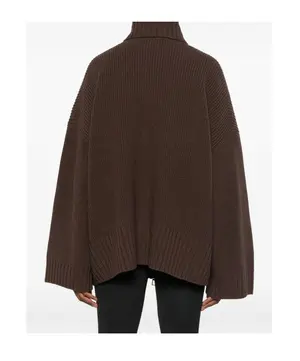 THE FRANKIE SHOP Long Sleeve Zip Up Cardigan