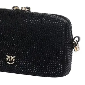 Pinko Embellished Mini Crossbody Bag
