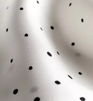 Dior Short Sleeve Blouse With Rear Tie And Embroidered Ribbon Detail