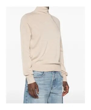 Isabel Marant Étoile Long-sleeved Knitwear With Diagonal Button Closure