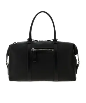 TOM FORD Leather Travel Bag - Black