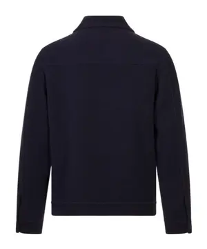 Fedeli Long-sleeve Collared Jacket