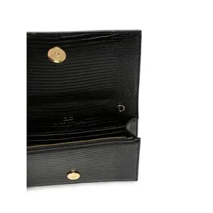 Elisabetta Franchi Embossed Chain-strap Shoulder Bag
