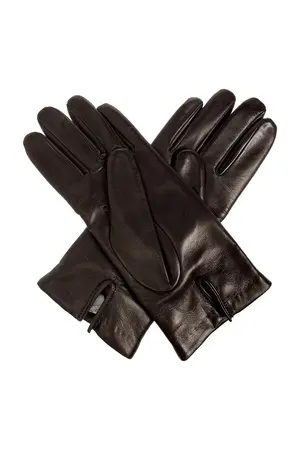 Max Mara Solid Color Five-finger Gloves