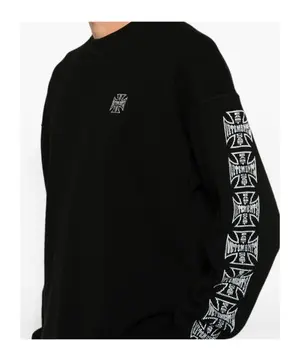 Vetements Waffle-knit Graphic-print T-shirt