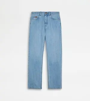 TOD'S 5 Pocket Jeans In Cotton - Blue