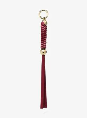 Michael Kors Woven Tassel Charm In By - Red