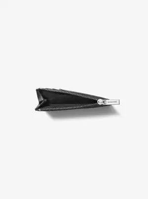 Michael Kors Hudson Signature Logo Card Case - Black