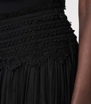 ALLSAINTS Mesh Trixie Maxi Skirt