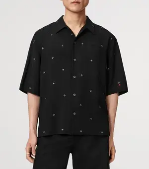 ALLSAINTS Cardsuit Short Sleeve Shirt