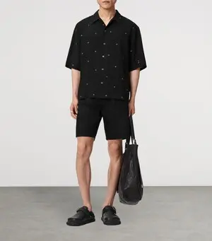 ALLSAINTS Cardsuit Short Sleeve Shirt