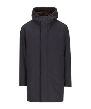 Herno Long-sleeved Hooded Padded Jacket