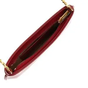 Jacquemus Bisou Chaine' Leather Bag - Red