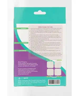 PROSPERA Double Sets Otc Tens Electronic Pulse Massager Refill Pads