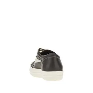 Rick Owens Leather Lace-up Sneakers