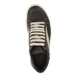 Rick Owens Leather Lace-up Sneakers