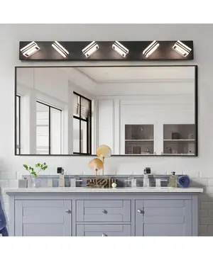 STREAMDALE FURNITURE 6-light Led Vanity Light Sleek