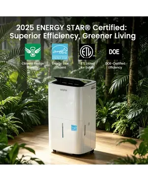 WAYKAR 150 Pint Energy Star Dehumidifier With Pump