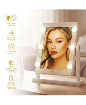PURSONIC Refined Brilliance Pro 14 Inch Led Mirror And Led Vanity Mirror