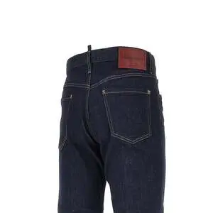 Dsquared2 Dark Wash "642" Jeans - Blue