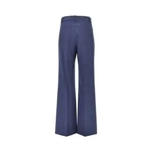 Victoria Beckham Alina Wool-blend Wide Leg Pants