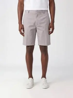 Zegna Tailored Cotton And Linen Shorts - White