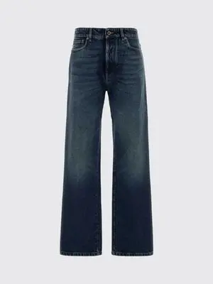 Miu Miu Miu Miu High Rise Wide Leg Jeans Blue
