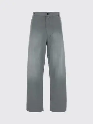 Miu Miu Miu Miu Wide Leg Cotton Pants Multicolor